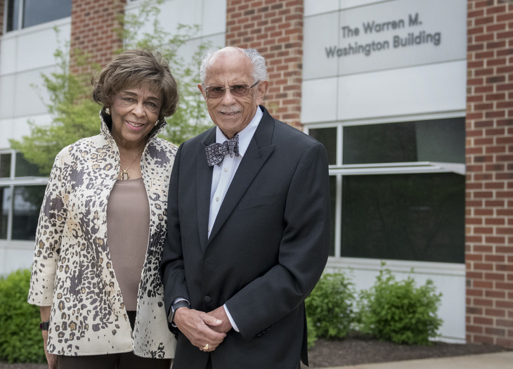 Dr. Warren Washington, Building Dedication at Penn State – NCAS-M
